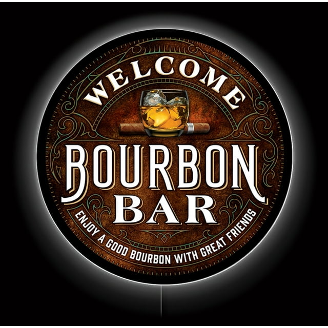 LED BOURBON Signs - Walmart.com
