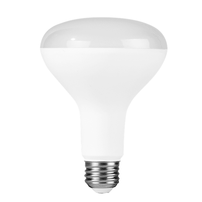 LED BR30 Flood 8W 5000K Dimmable 80+ CRI 650 Lumen White Housing ...