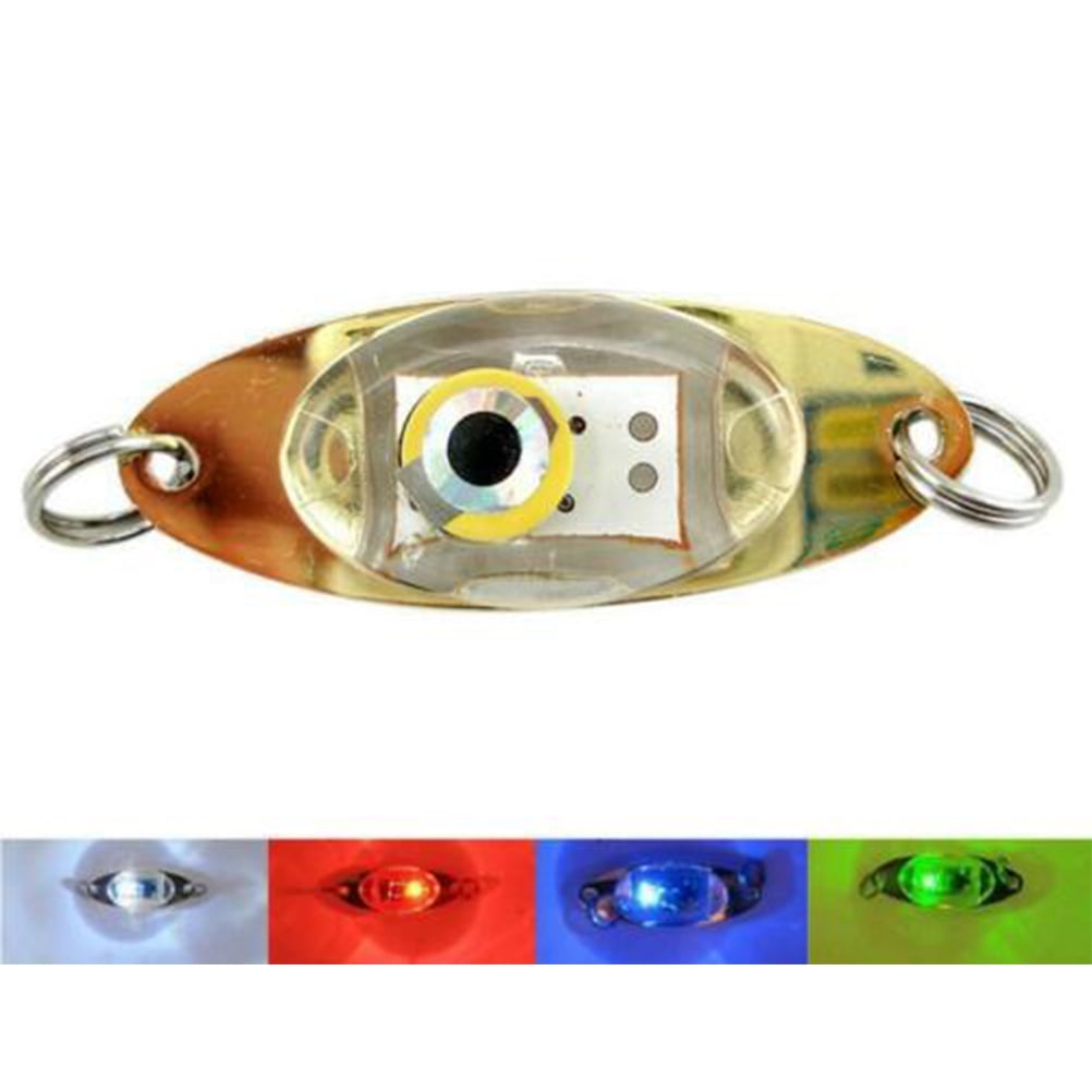 LED Bait Lamp with Illuminated Underwater Fish Trap 3D Eyes Fishing ...