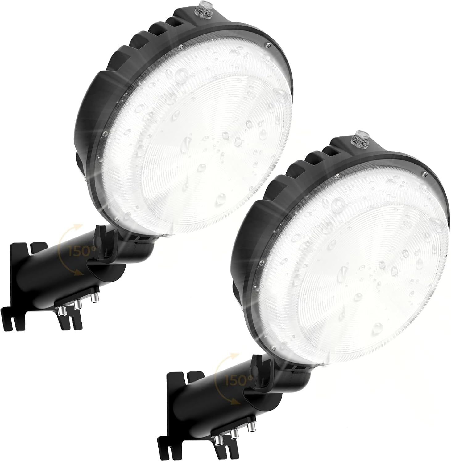 LED Barn Light 2 Packs, 150W 20000LM Yard Area Lights Dusk to Dawn ...