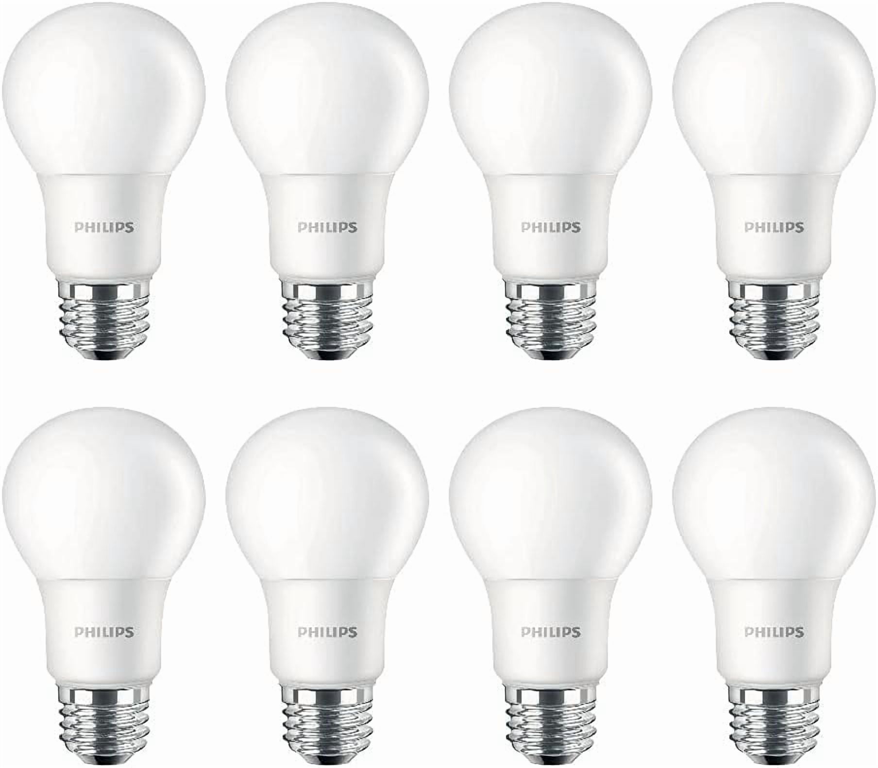 LED Basic Frosted Non-Dimmable A19 Light Bulb - EyeComfort Technology ...