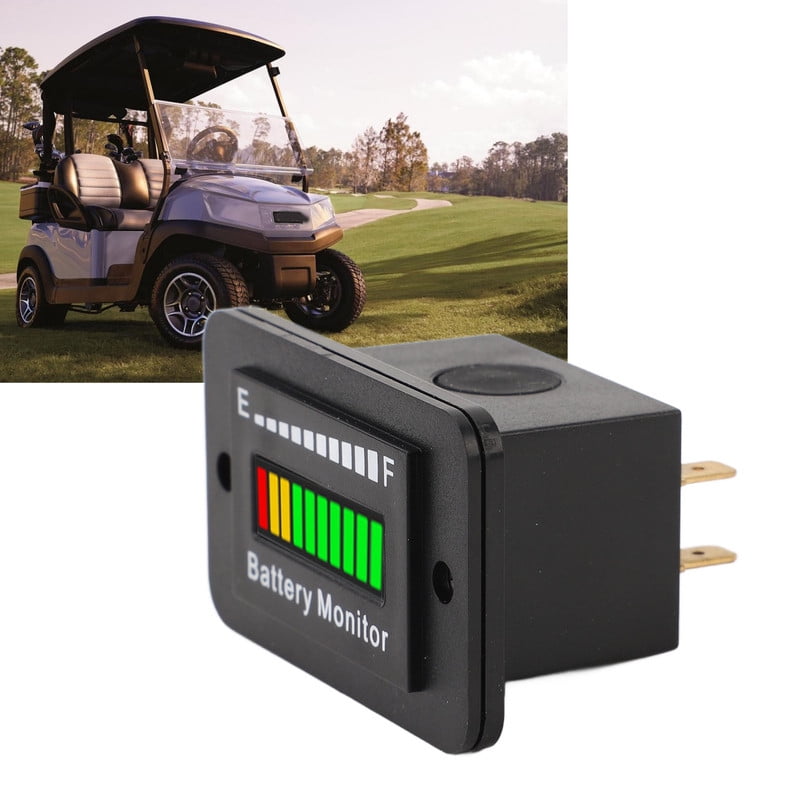 LED Battery Level Indicator, Golf Cart Battery Meter, 12v 24v 48v 60v ...