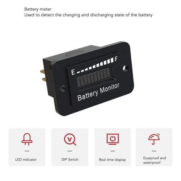 Auto & Tires Battery Status Indicators for All Vehicles and Equipment