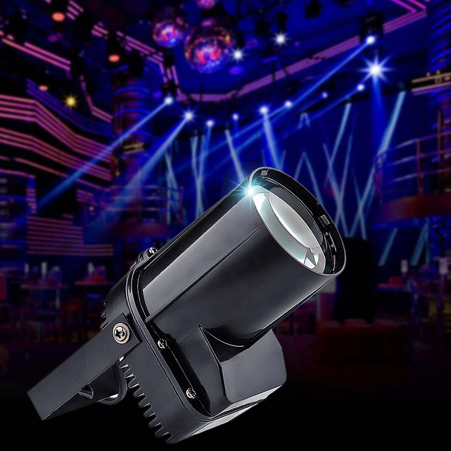 LED Beam Spotlight, Mini Pinspot Light Stage Beam Light, DJ Ball Light ...