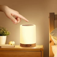 Wireless Control Touch Lamp, Dimmable Night Light, Rechargeable, Warm ...