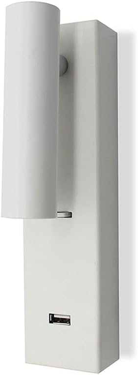 LED Bedside Wall Lamp Adjustable Wall Sconce with Switch, Reading Wall ...