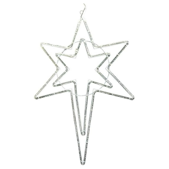 LED Bethlehem Star Decoration 33 Inch - Cool White Christmas Star Light ...