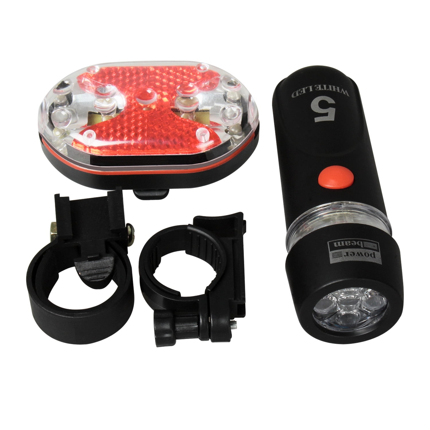 LED Bicycle Light- Ascher Super Bright Rechargeable Front and Rear Bike ...