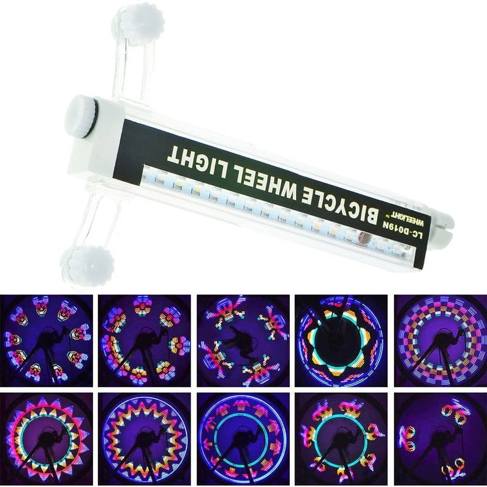 LED Bike Wheel Light, Up To 55 Hours, Waterproof, Automatic Switch ...