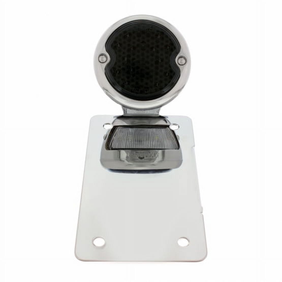 LED "Bobber" Style Vertical Tail Light - Chrome Bracket - Walmart.com