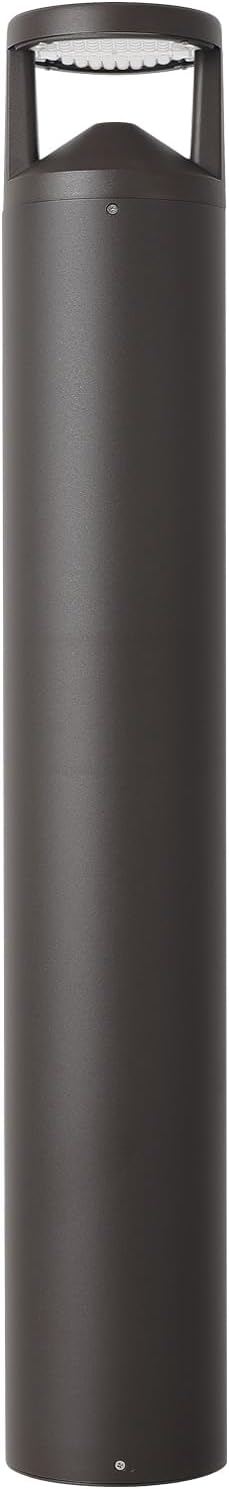 LED Bollard Landscape Light, 24W 42Inch Ourdoor Modern Pathway Light, 3CCT 3000K-4000K-5000K ...