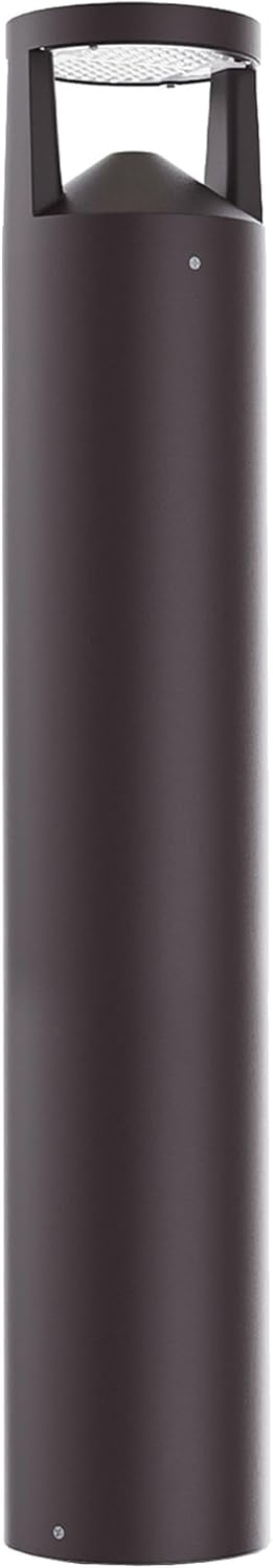 LED Bollard Landscape Light, 42inch 24W Outdoor Modern Pathway Light, 3CCT Selectable (3000K ...