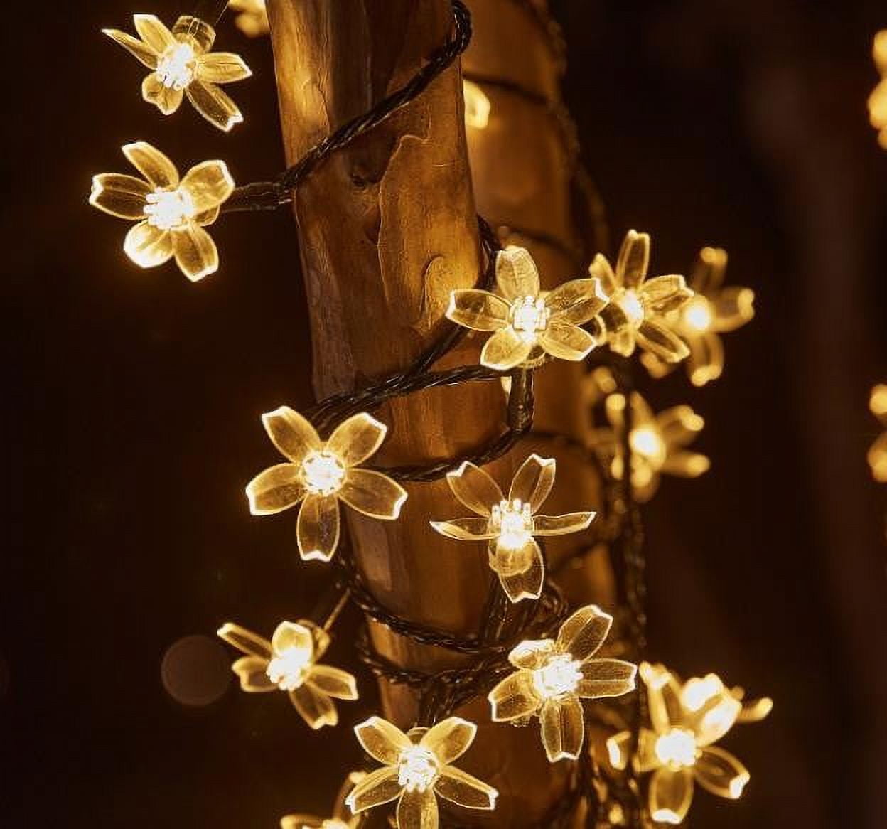 LED Bubble Ball Light String Solar Colored Lights Outdoor Camping ...