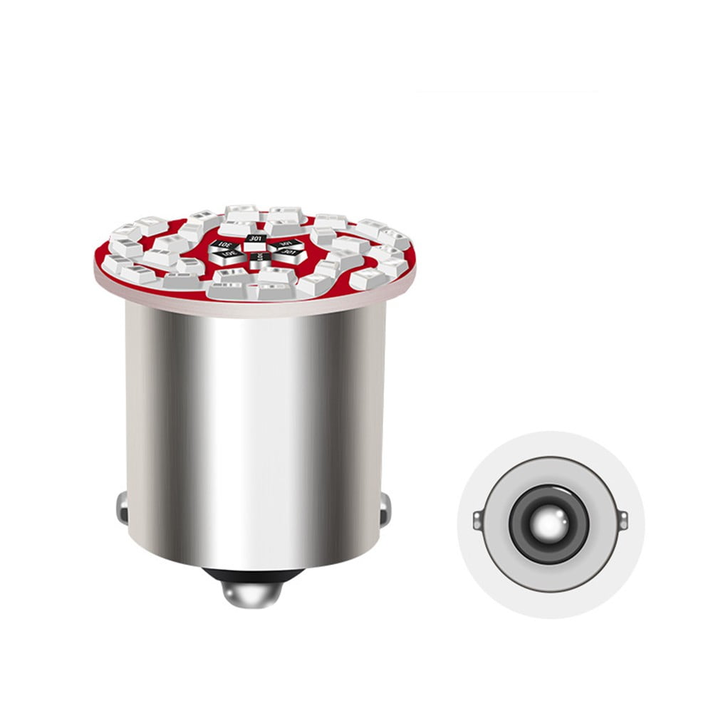 LED Bulb 12V 1156 1157 3014SMD Red Lamp Car brake light Turn Signal ...