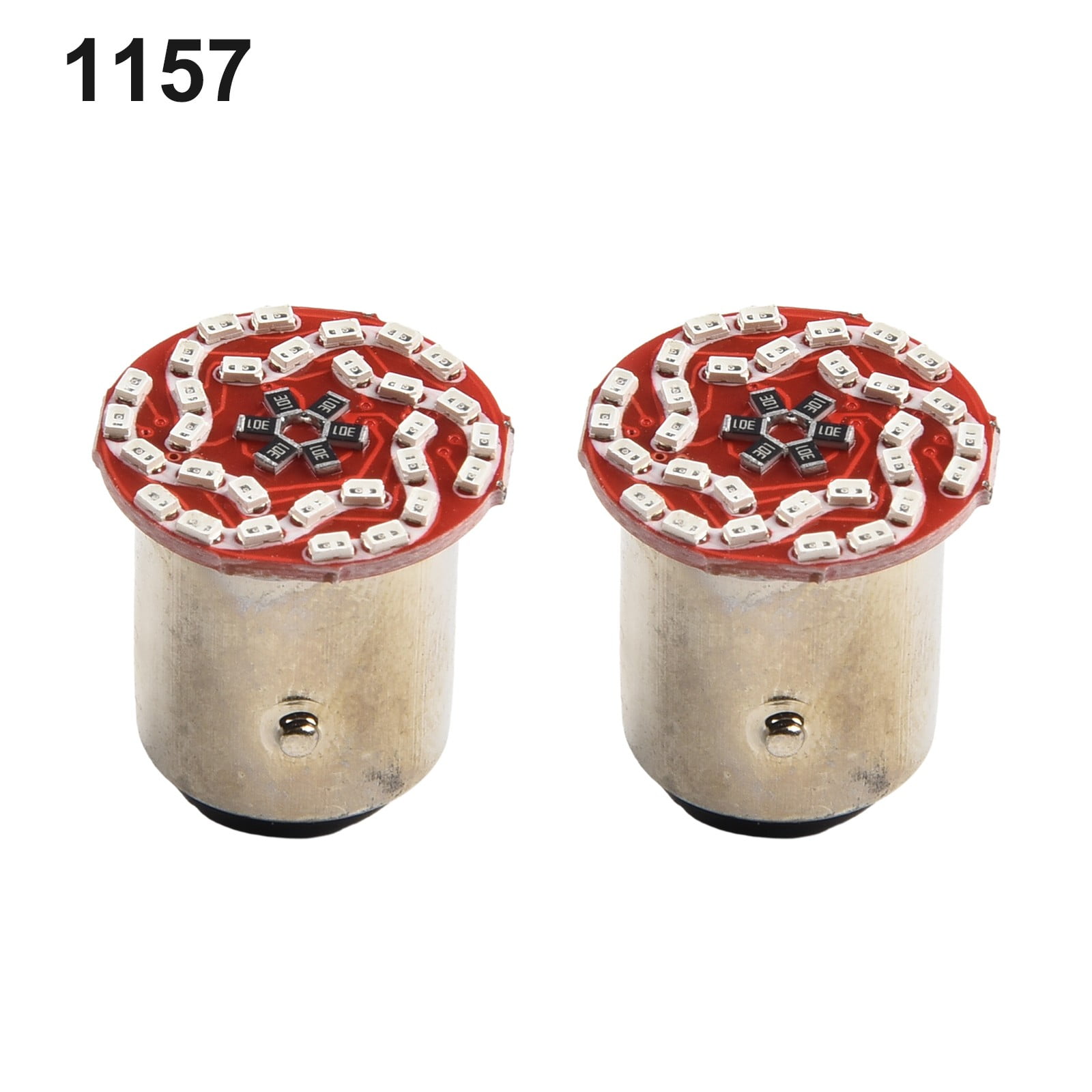 LED Bulb 12V 1156 1157 3014SMD Red Lamp Car brake light Turn Signal ...