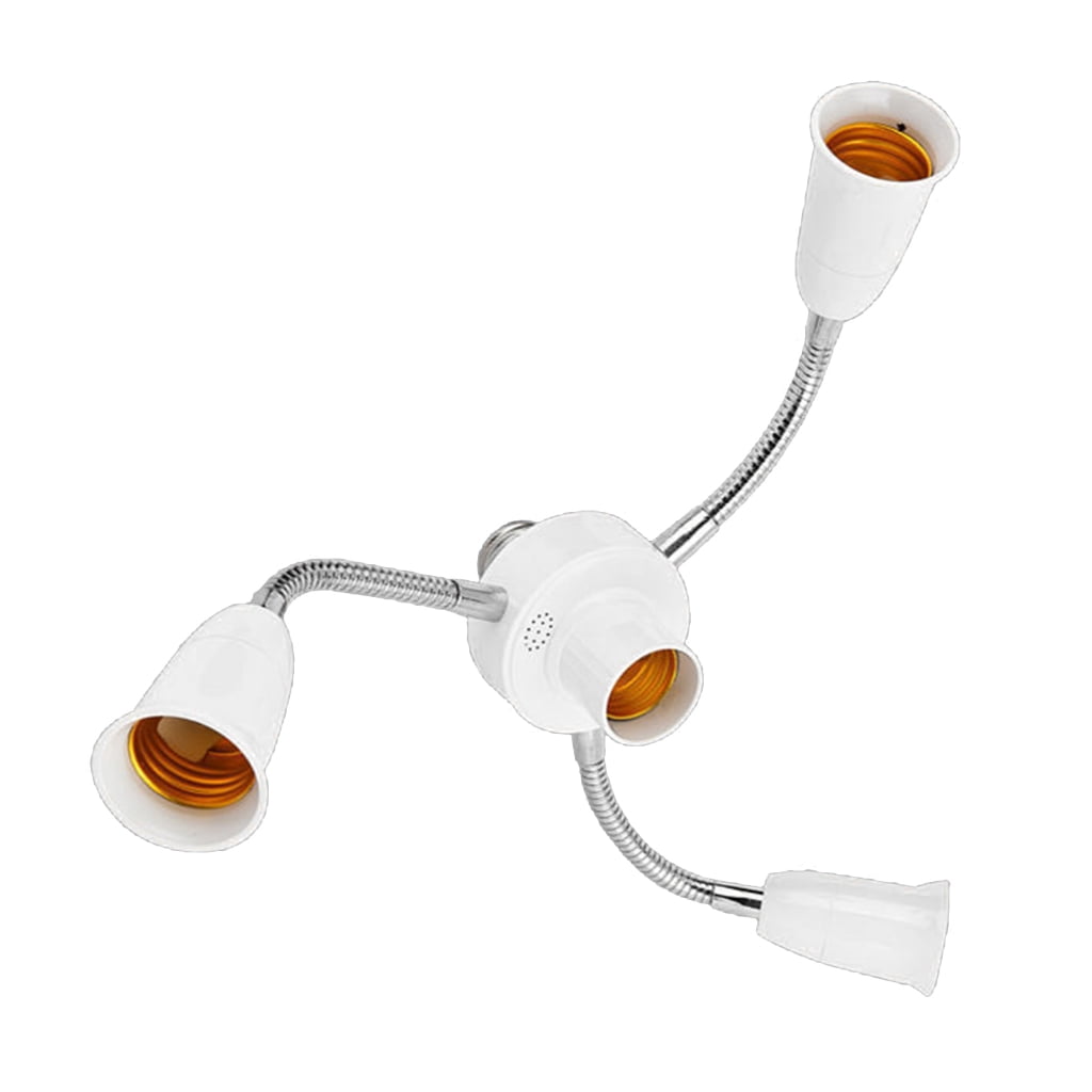 LED Bulb Holder /4 in 1/5 in 1/6 in 1 E27 Base Socket Splitter LED ...