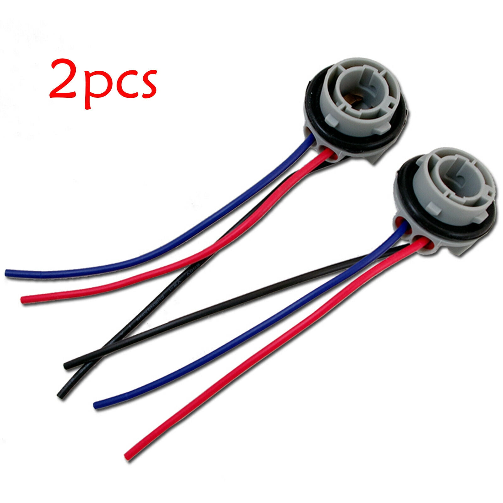 LED Bulb Socket Connector for 1158 1493 396 3497 7528(Dual) P21/4 BAY ...