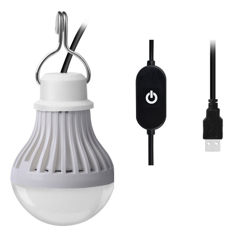 Neyseki 5W 5V USB Camping Light Portable LED Bulb Outdoor Light with ...