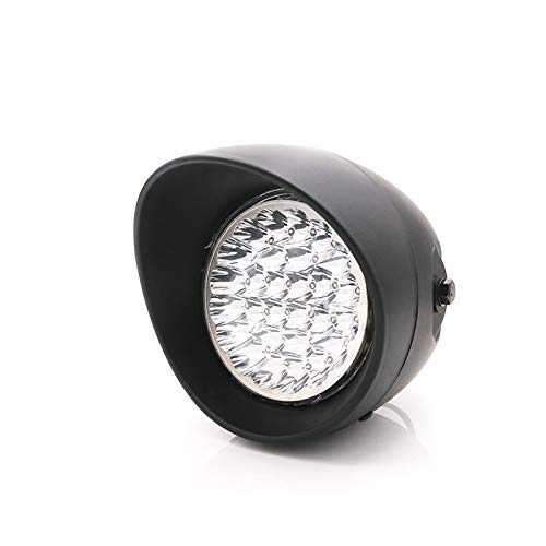 LED Bullet Headlight Lamp Front Light For Cafe Racer Retro Vintage ...