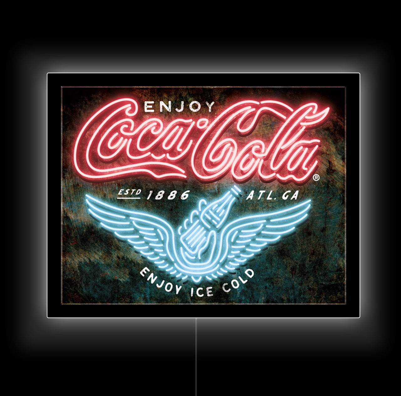 LED COKE NEON Signs - Walmart Business Supplies
