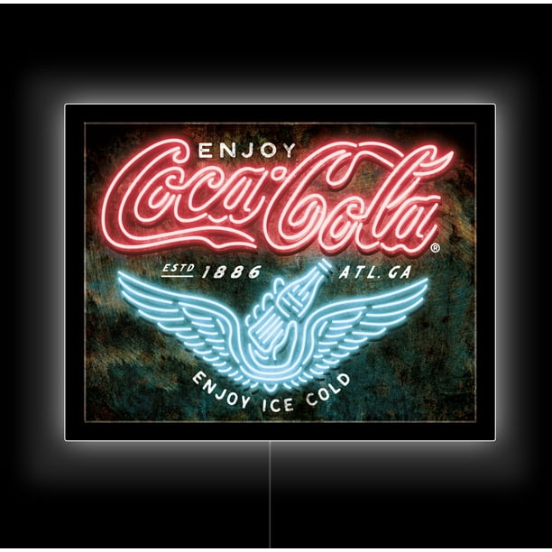 LED COKE NEON Signs - Walmart Business Supplies
