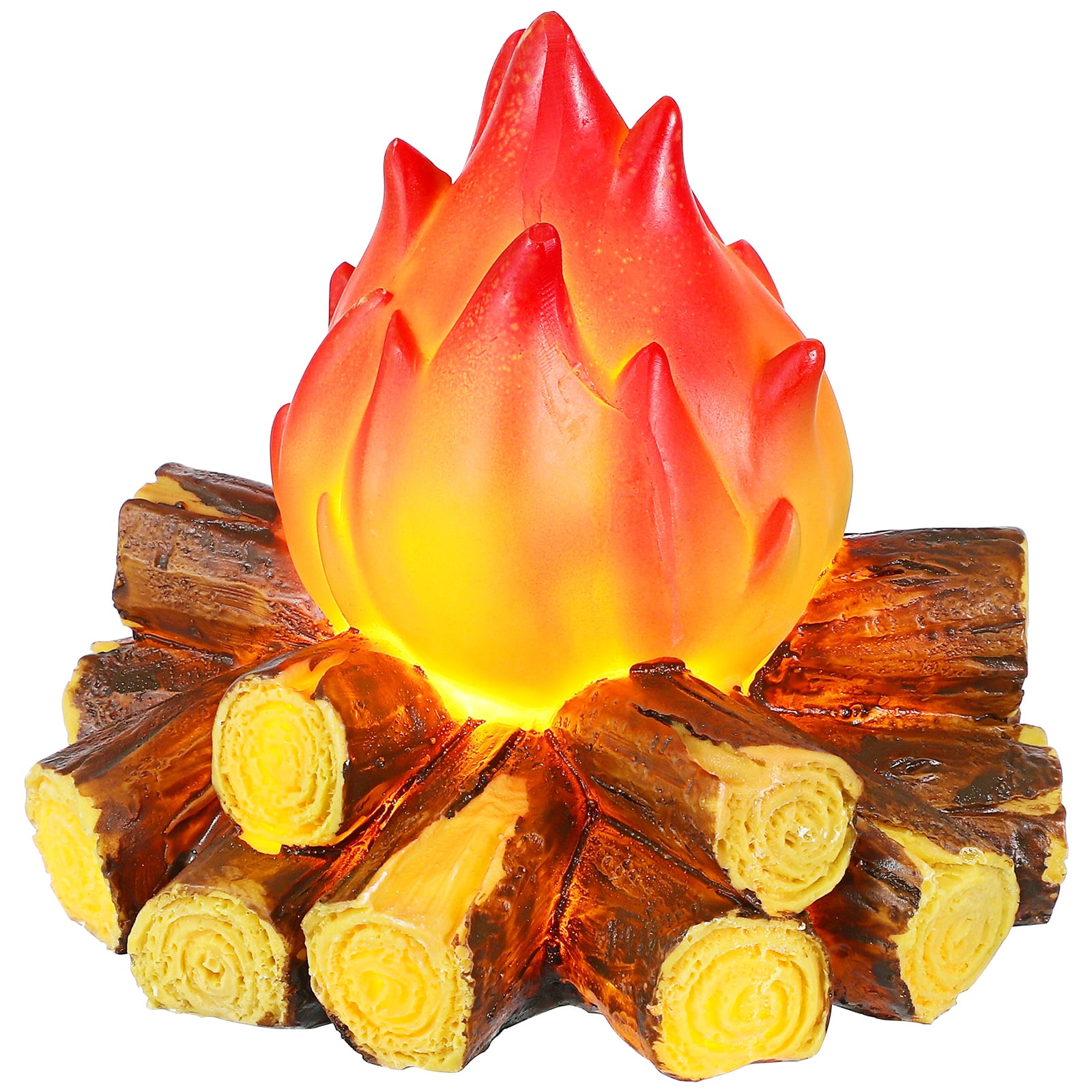 FRCOLOR Decorative Indoor LED Fake Flame Lamp with Realistic Fire ...