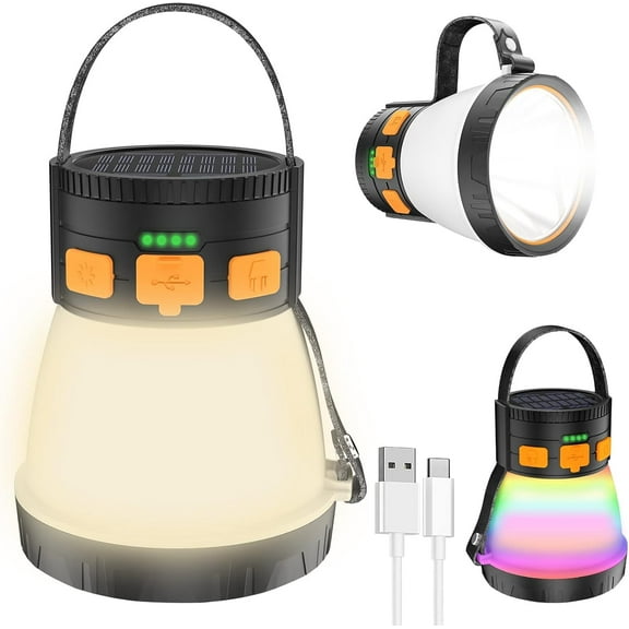 ASIASN-Camping Lantern Rechargeable, 1200 LumensPortable Gear Power ...