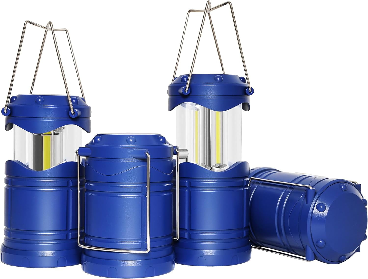 LED Camping Lantern, 4-Cell Battery-Powered Flashlight (Suitable for ...