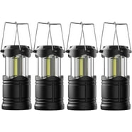 Consciot LED Camping Lantern, 1000LM, D Battery, 4 Modes, Dimmable, Water-Resistant, 2-Pack ...