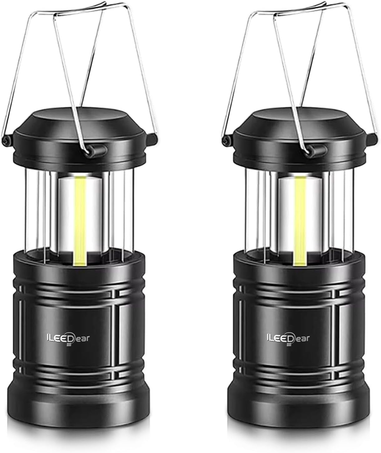 LED Camping Lantern, Battery Operated Lights, Adjustable Brightness for ...