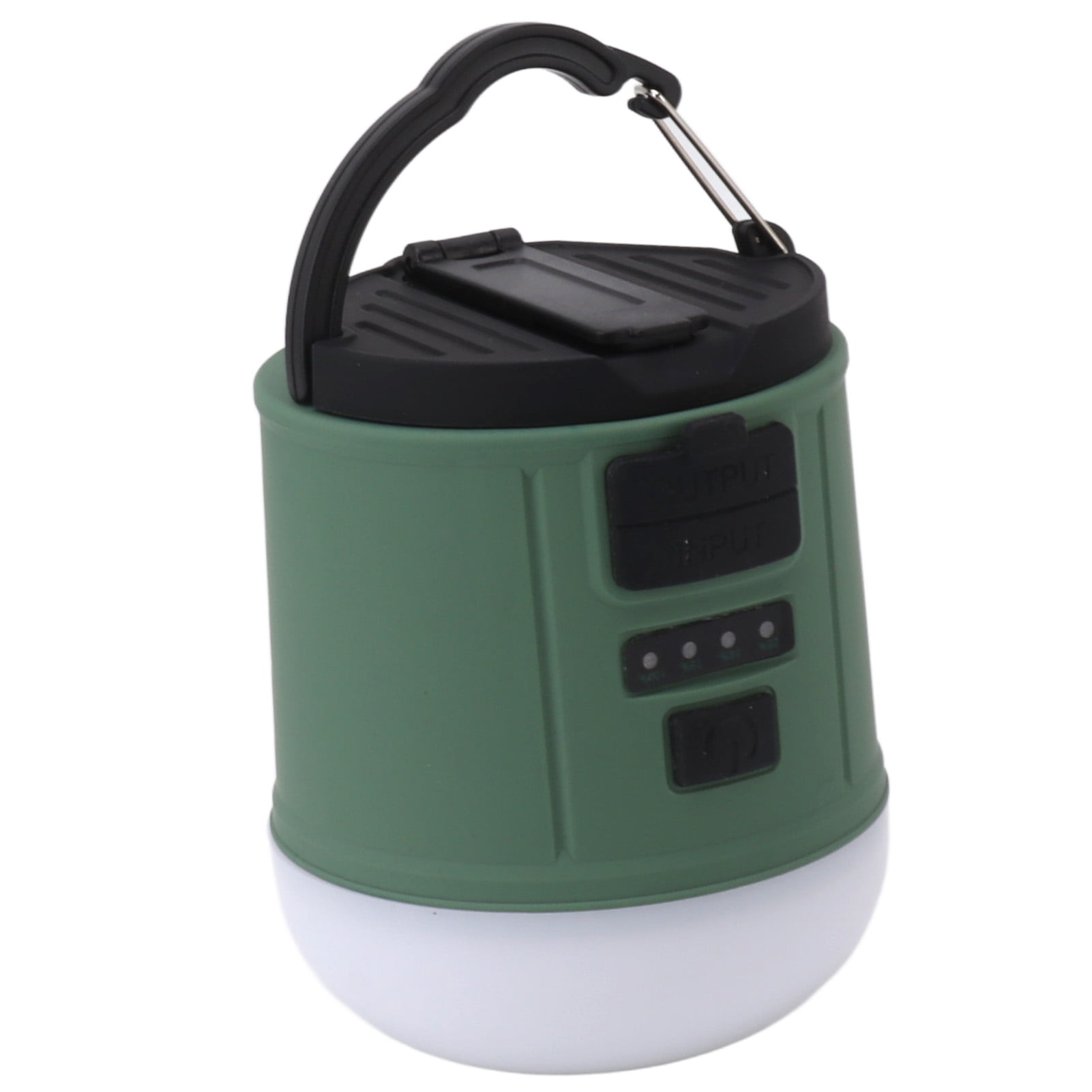 LED Camping Lantern Hand Crank 9 Lighting Modes 2400mAh Rechargeable ...