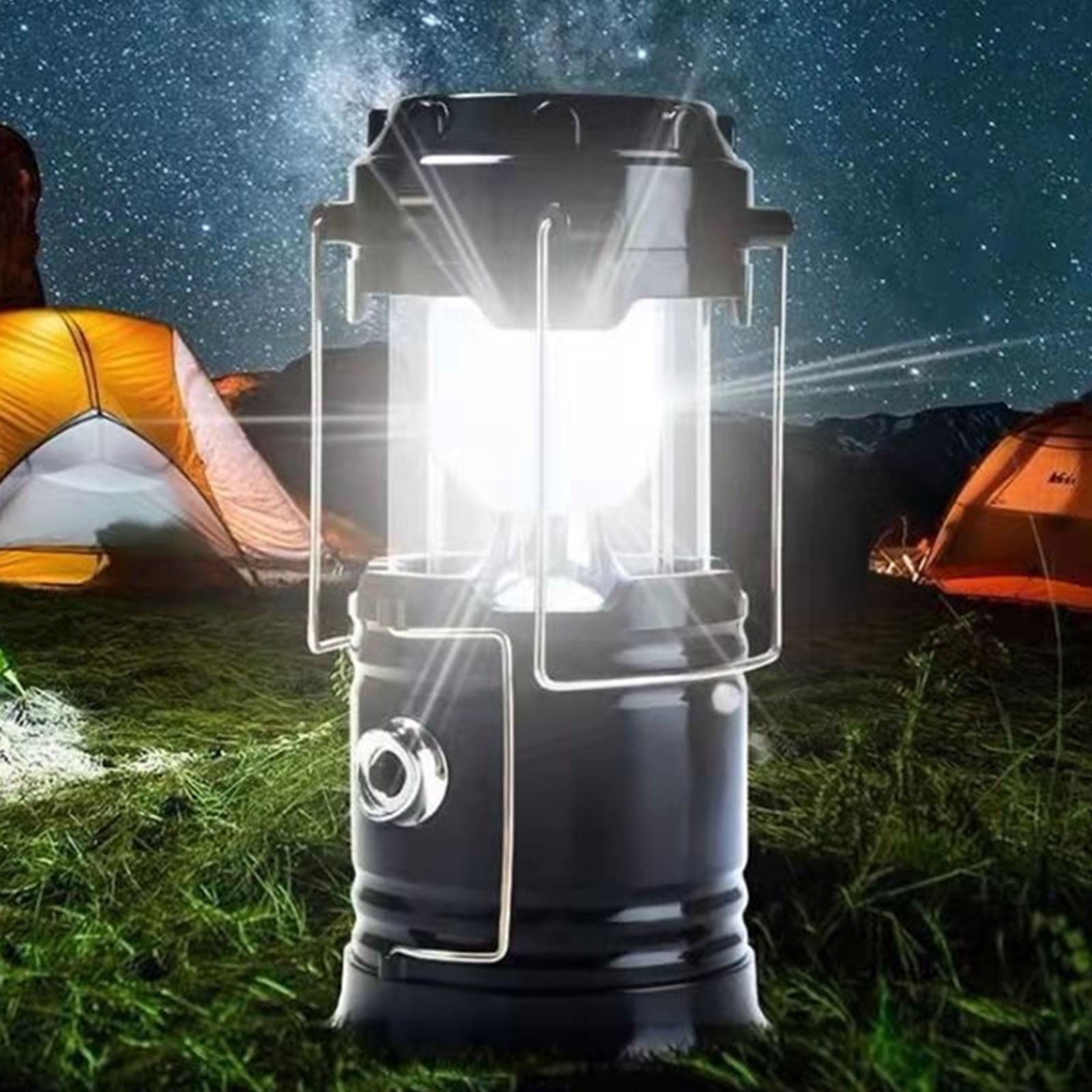 LED Camping Lanterns Battery Powered,Collapsible,IPX4 Water Resistant ...