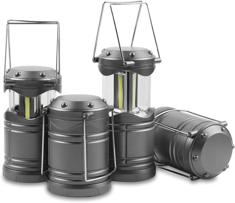 LED Camping Light, Battery Powered Flashlight for Power Outage ...