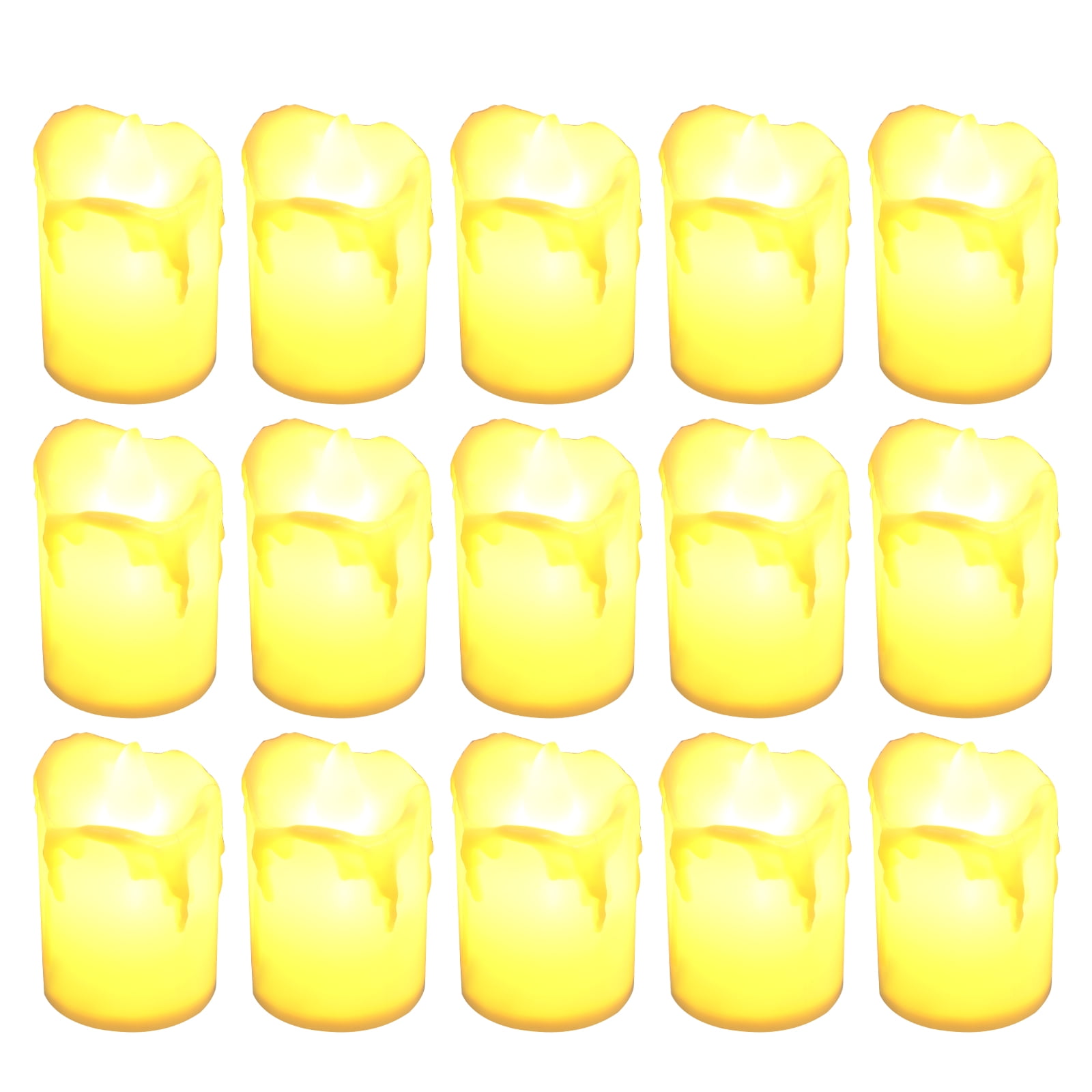 LED Candle 24 Pcs Flameless Light Tea Lights Wedding Decorations ...