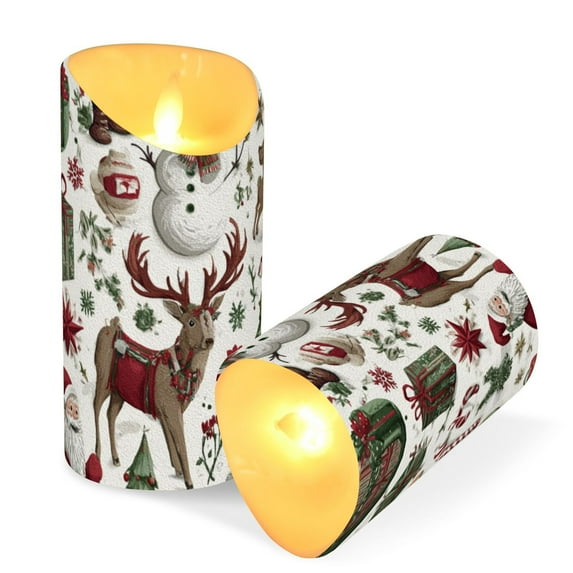 LED Candle Lights With Remote Flickering Flameless&Timer Function For ...