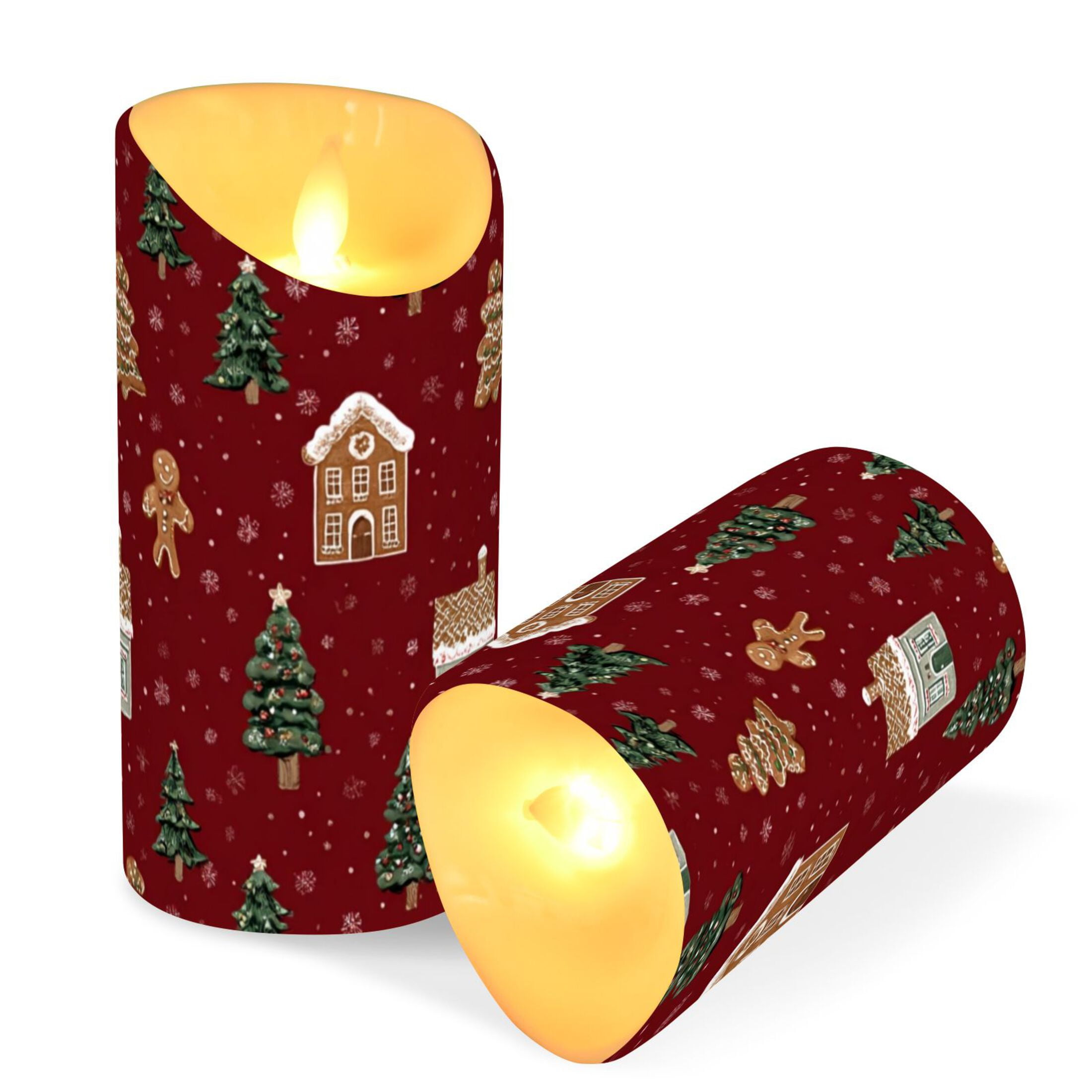 LED Candle Lights With Remote Flickering Flameless&Timer Function For ...