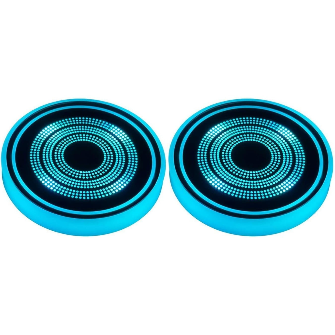 LED Car Cup Holder Lights, Rechargeable Light Up Car Accessories for ...