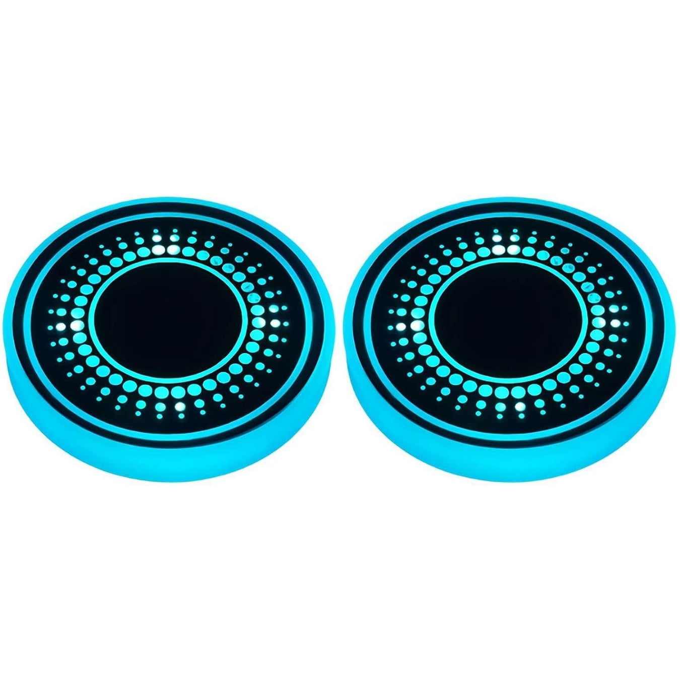 LED Car Cup Holder Lights, Rechargeable Light Up Car Accessories for ...