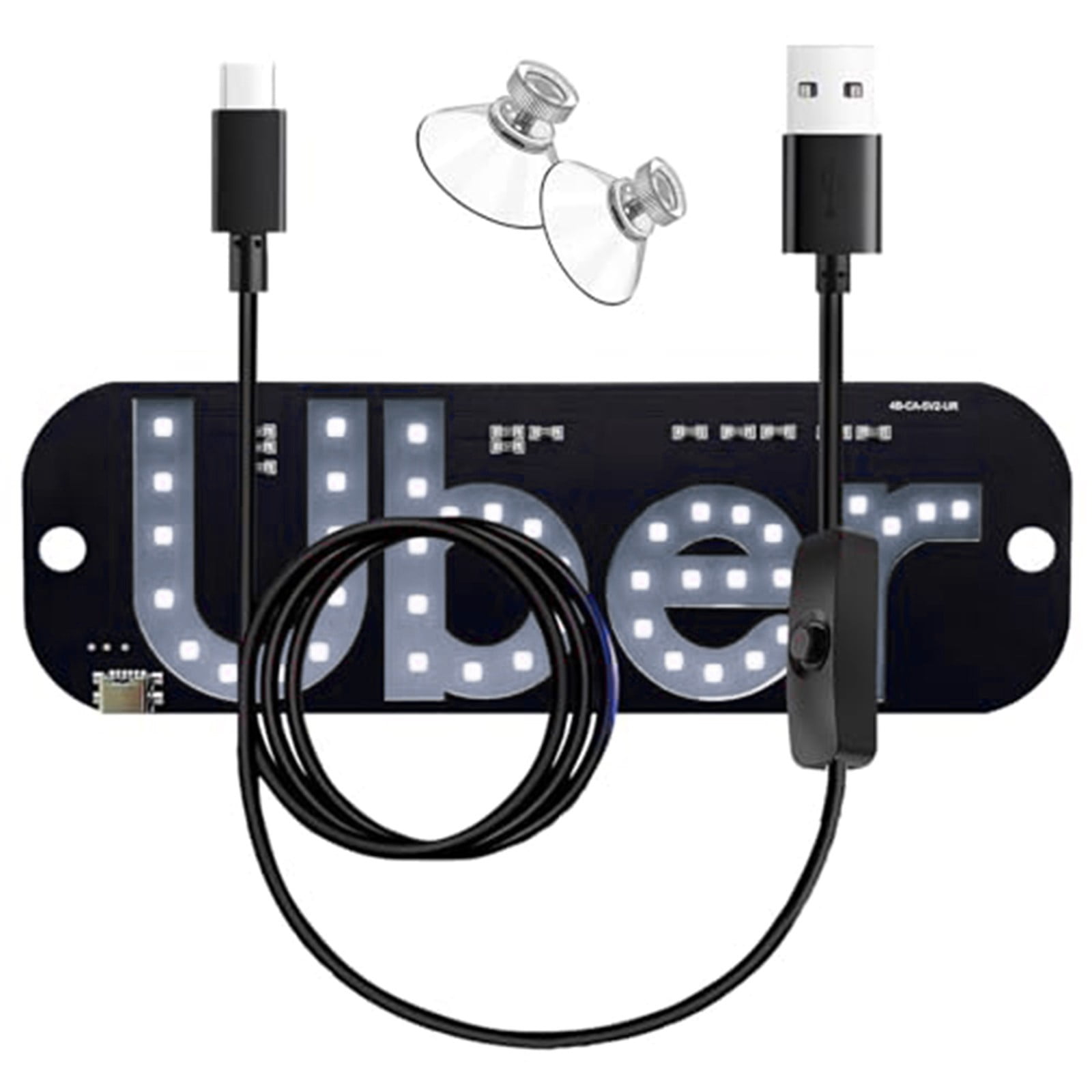 LED Car Logo Light with Suction Cup, High Brightness Eye-Catching ...