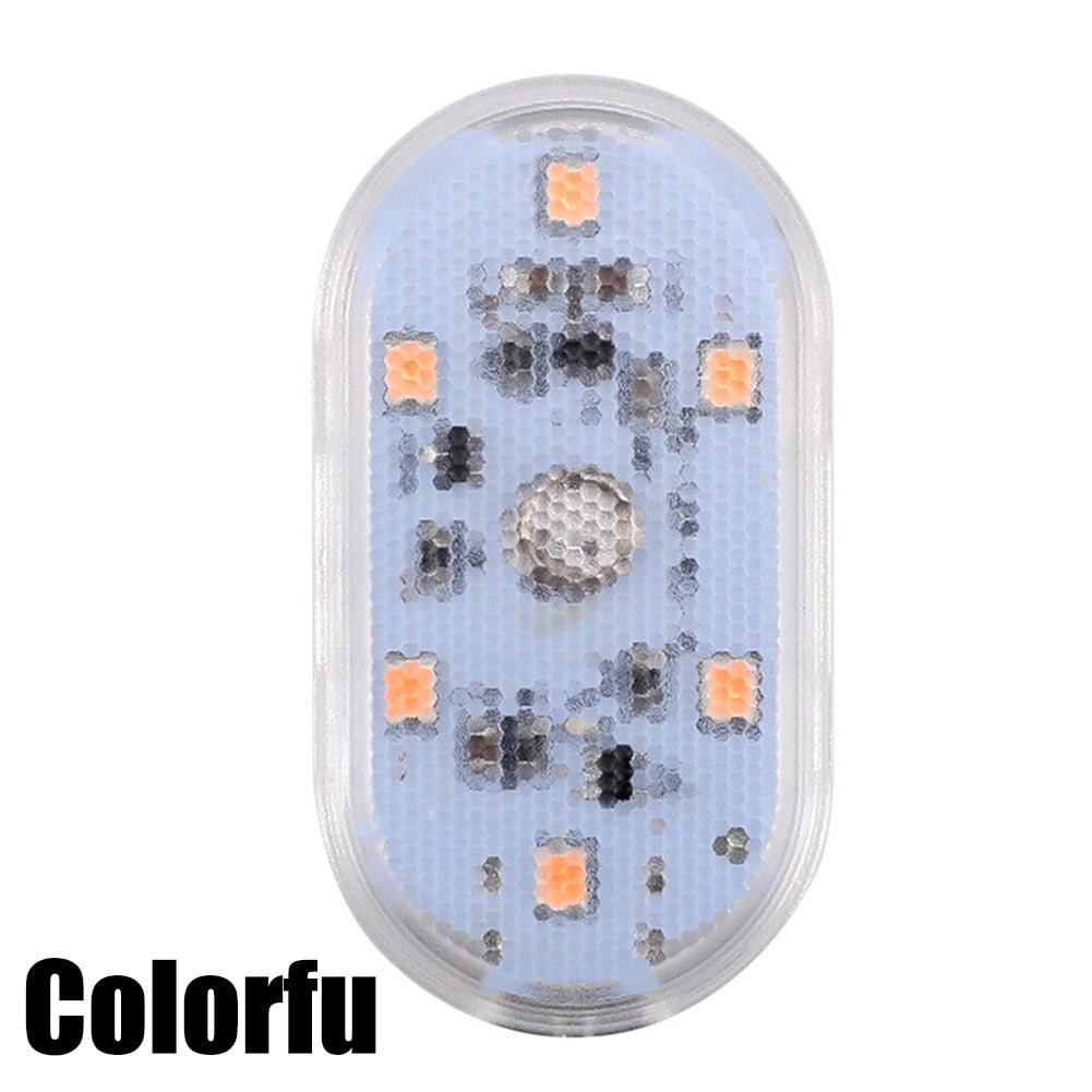 LED Car Mini Touch Light Auto Roof Ceiling Reading Night Lamp Ambient ...