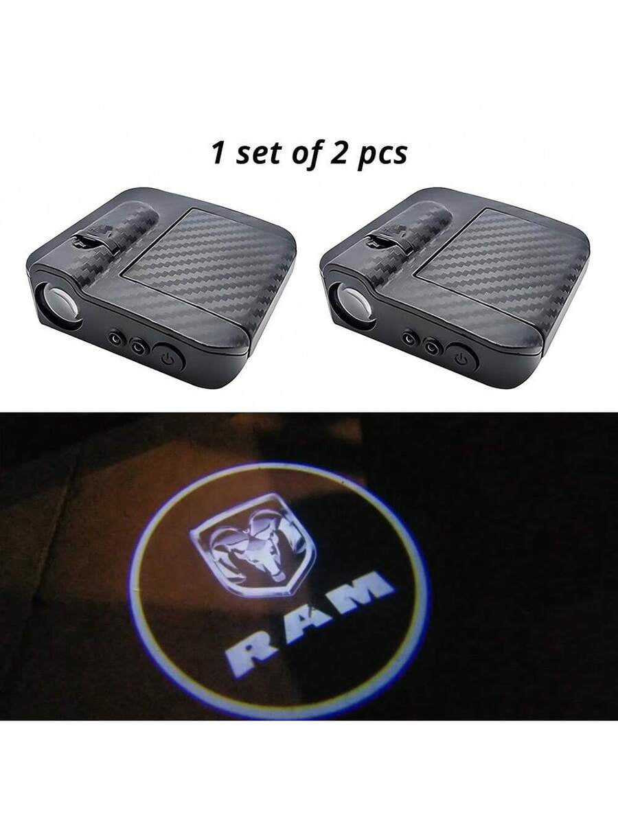 LED Car Puddle Light Projector, Ghost Shadow Logo Door Light with Smart ...