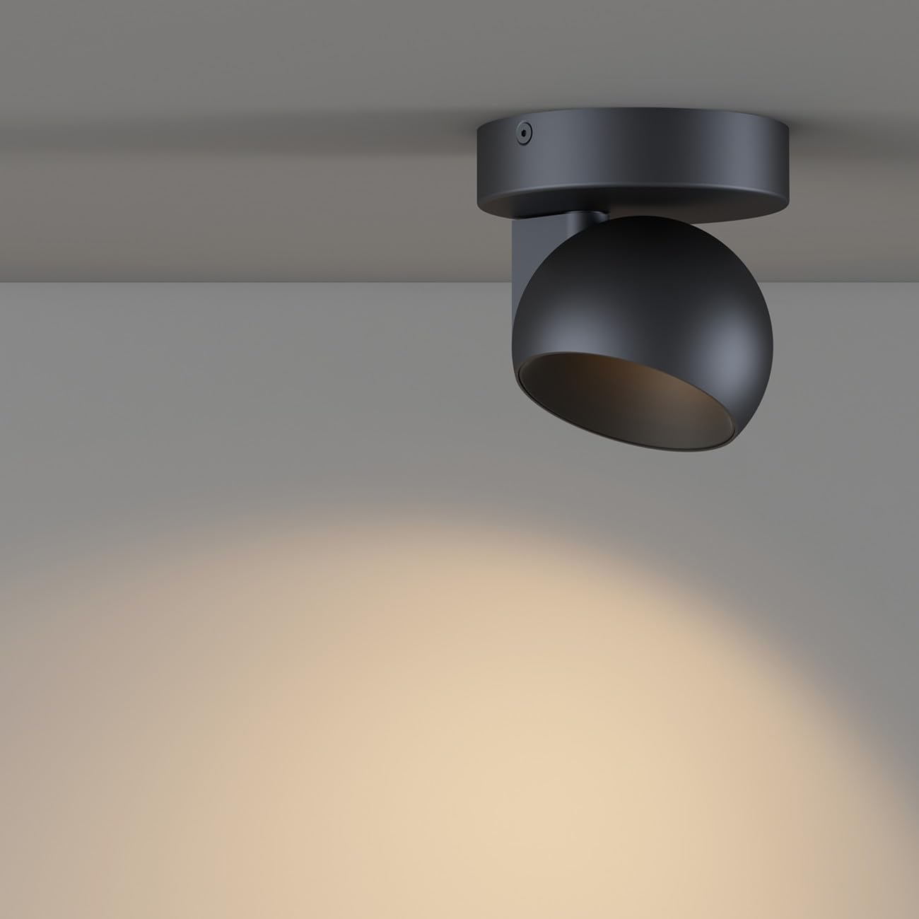 LED Ceiling Light Dimmable Flush Mount Adjustable Ceiling Light Fixture ...