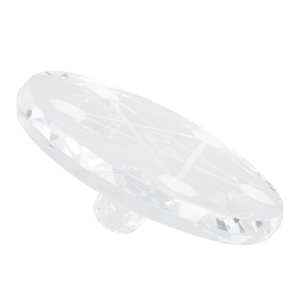 LED Ceiling Light Display Crystal Plate Tea Set Base Agate - Walmart.com