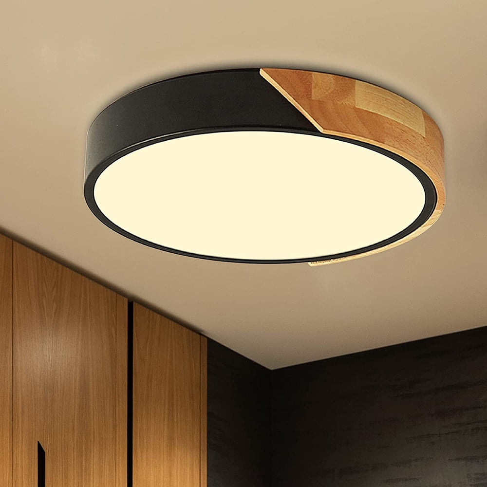 LED Ceiling Light Wood, LED Ceiling Light, LED Lamps Ceiling Lights for ...