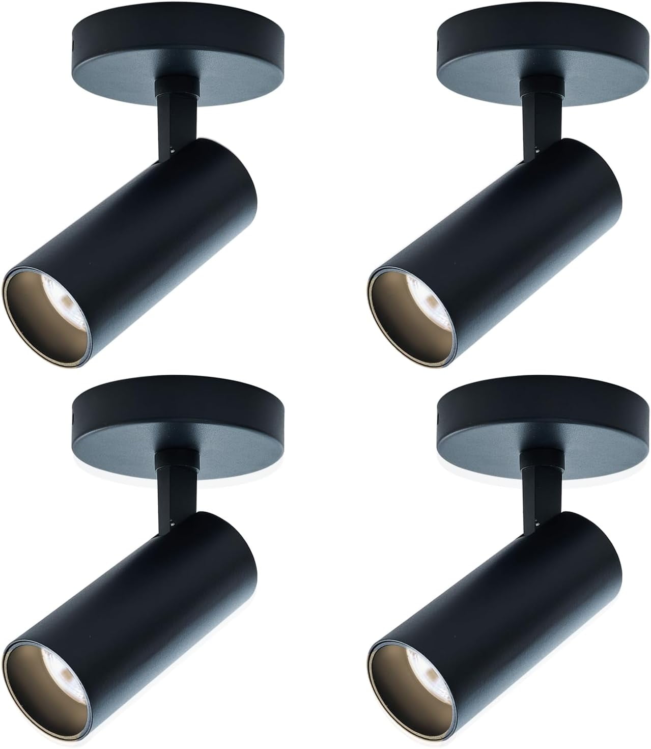 LED Ceiling Spotlight 4000K Dimmable with 360 Pivoting Fixture ...