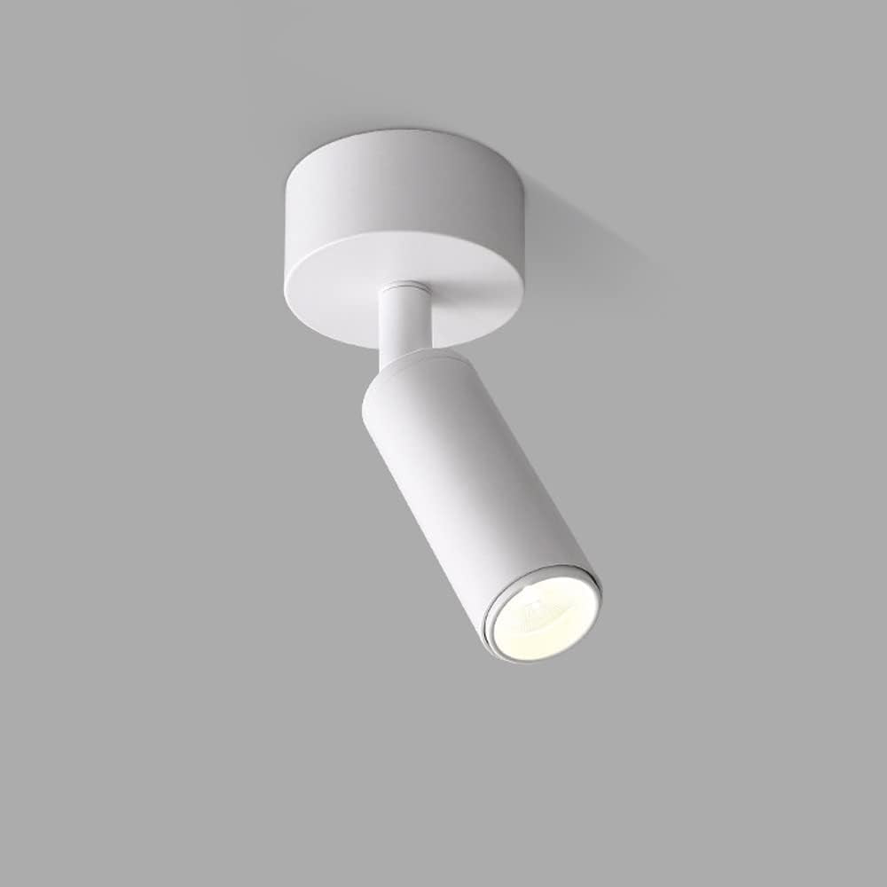 LED Ceiling Spotlight Adjustable Surface Mount Spot Lighting Indoor, 5W 6000K Directional ...