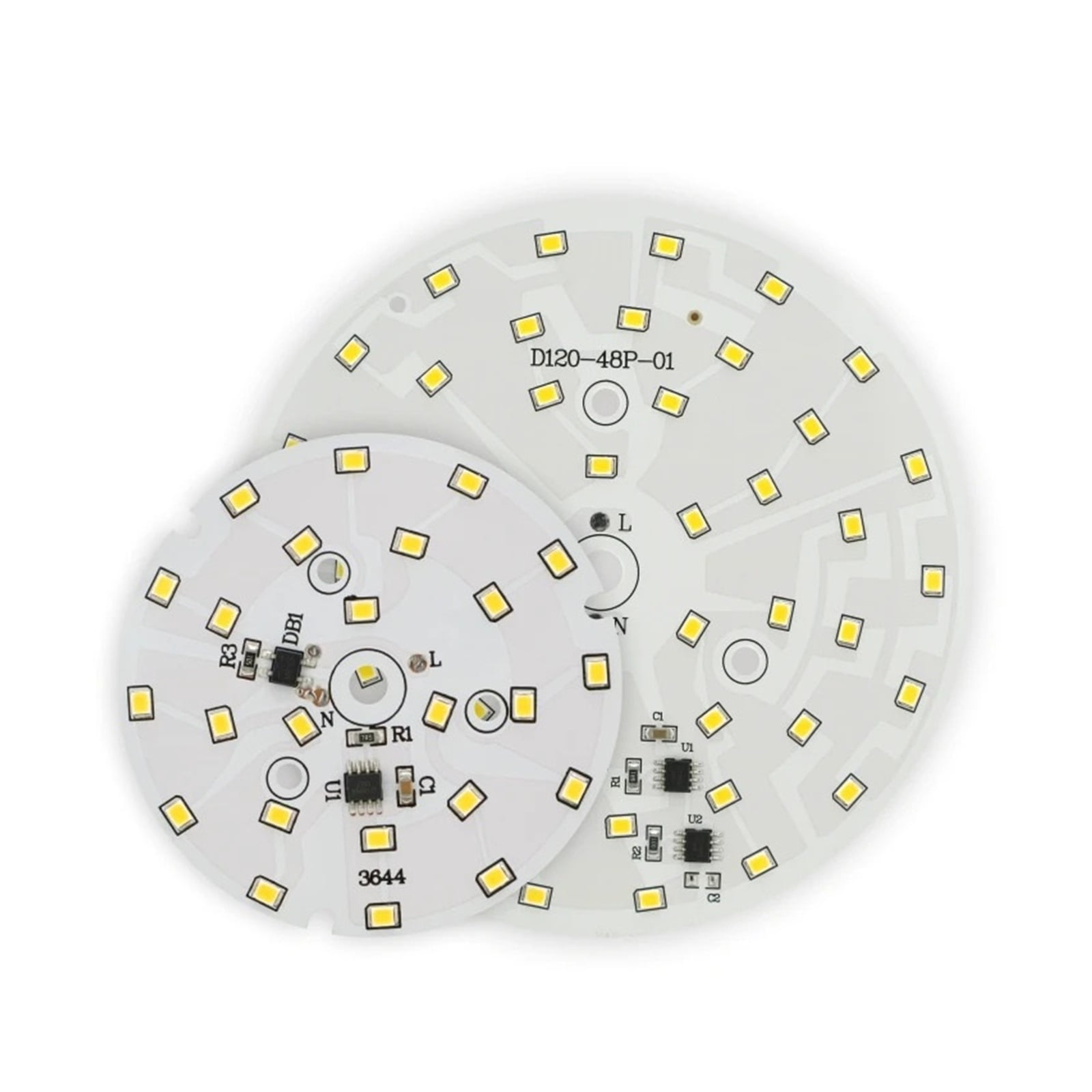 LED Chip Fit For Downlight 3W 5W 7W 9W 12W 15W 18W SMD 2835 Round Light ...