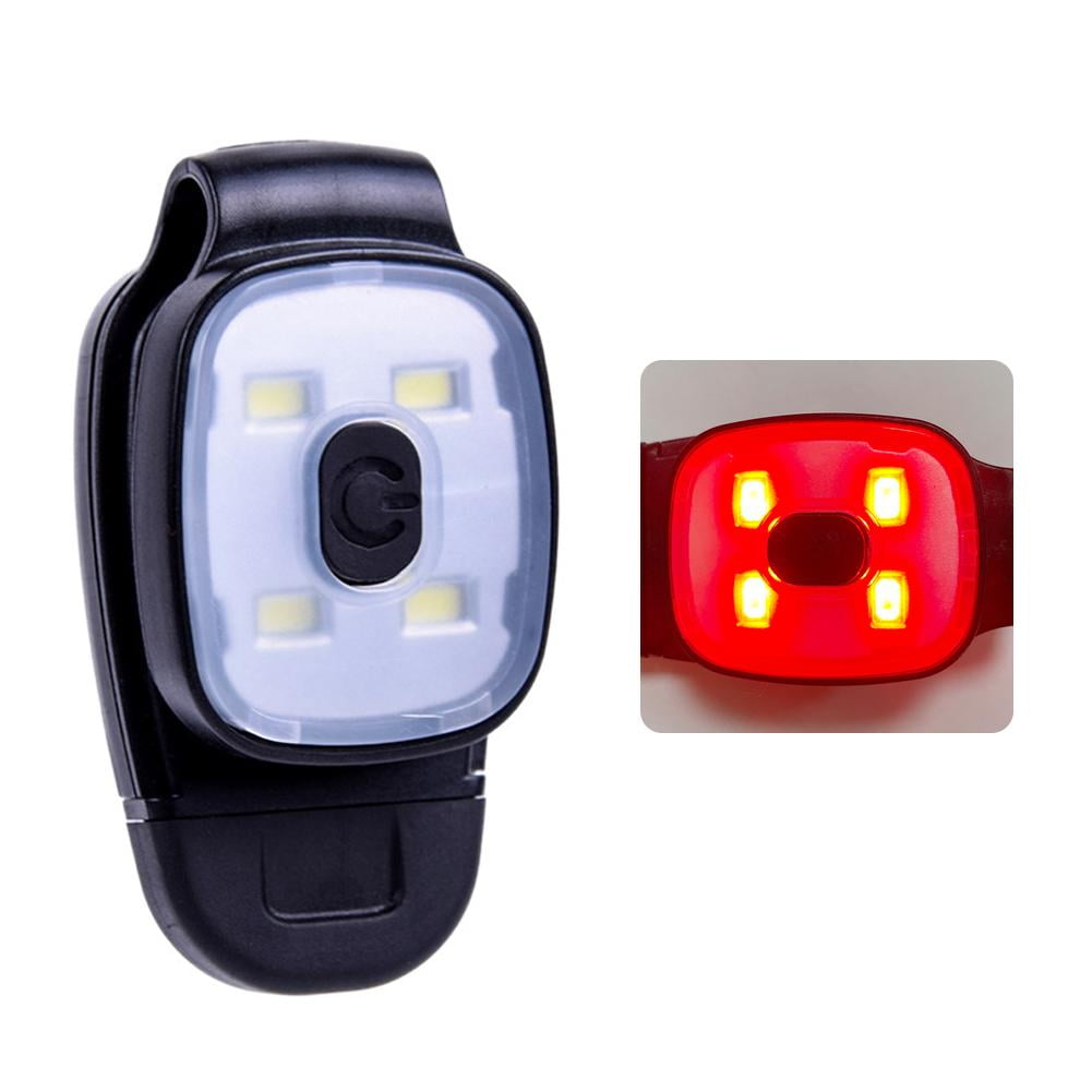 LED Clip On Headlamp USB Rechargeable Caps Hat Lamp Headlight ...