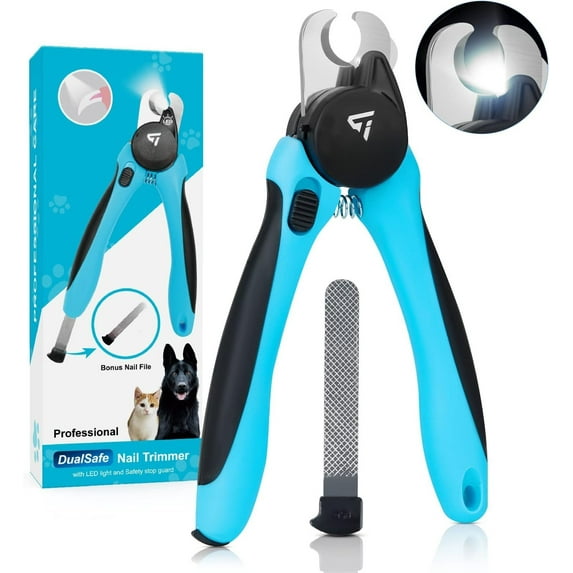 LED Clipper with Light, Illuminates Nails or Bloodline for Safe and ...