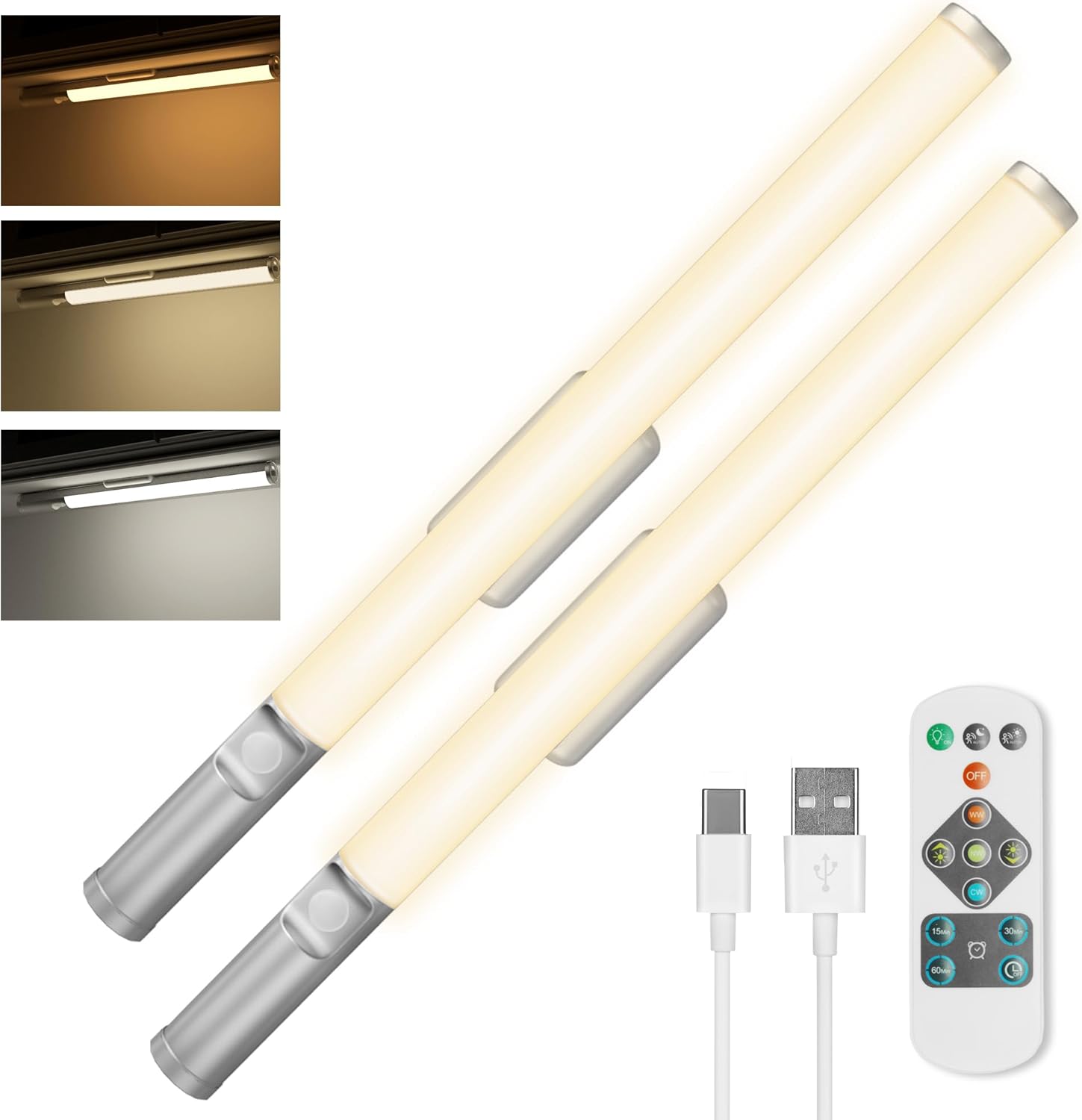 LED Closet Light Battery Operated, Motion Sensor Lights Indoor, 112 LED ...